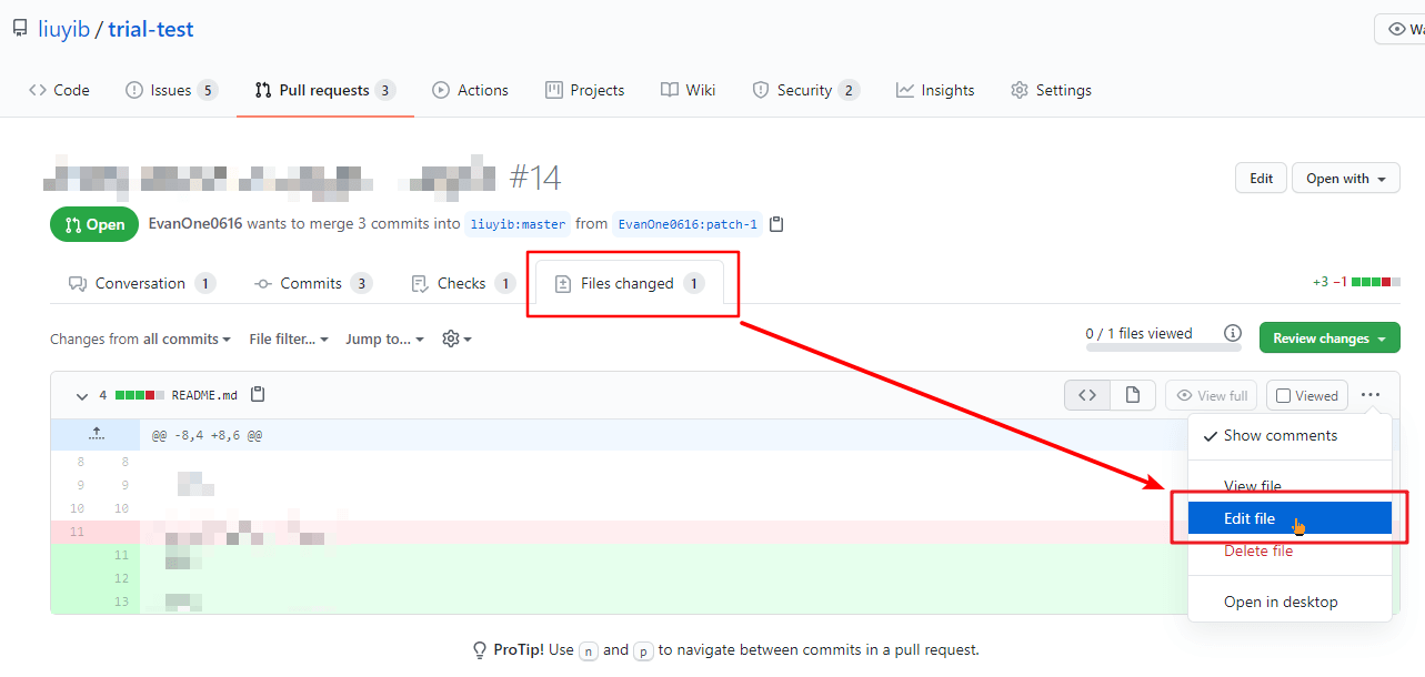 优雅地修改他人贡献的 Pull Request | Liuyib's Blog